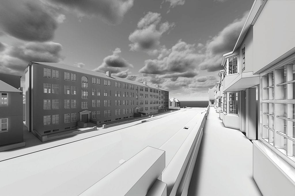 3d render Building Information Model | OmegaGeo