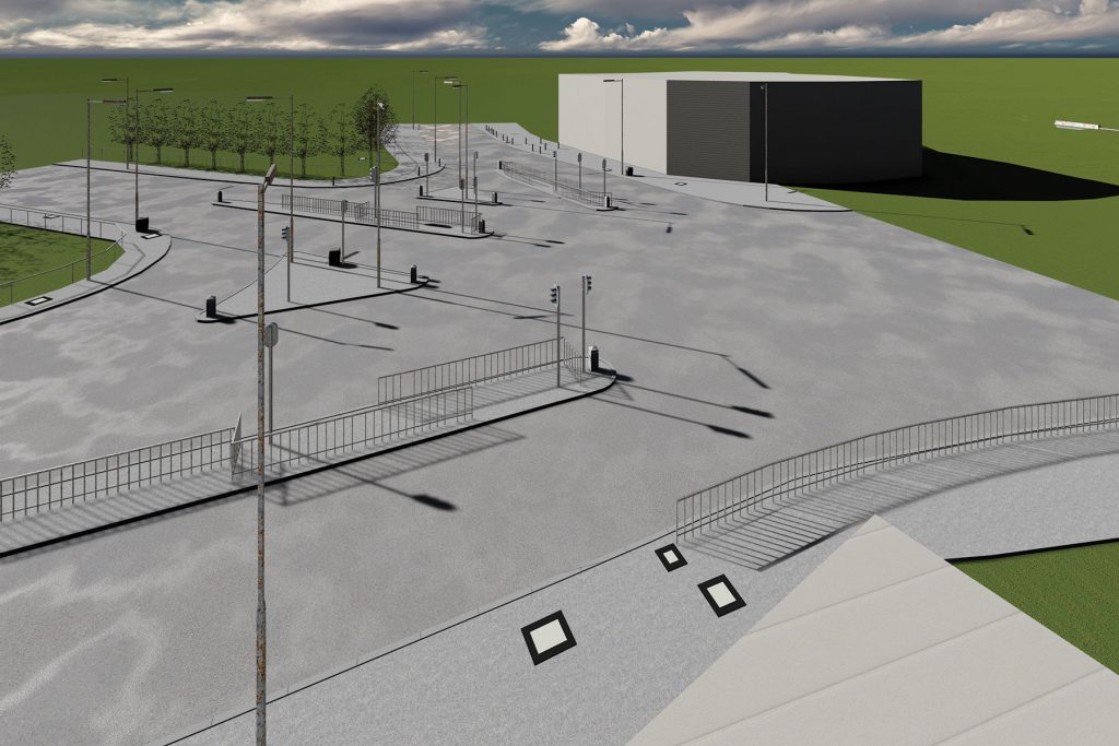 3d road render BIM | OmegaGeo